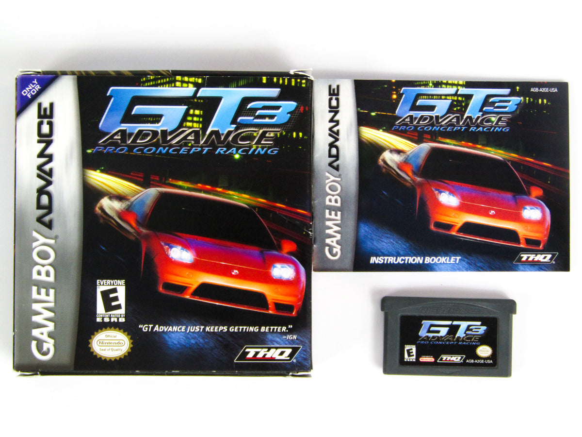 GT Advance 3 Pro Concept Racing (Game Boy Advance / GBA) – RetroMTL