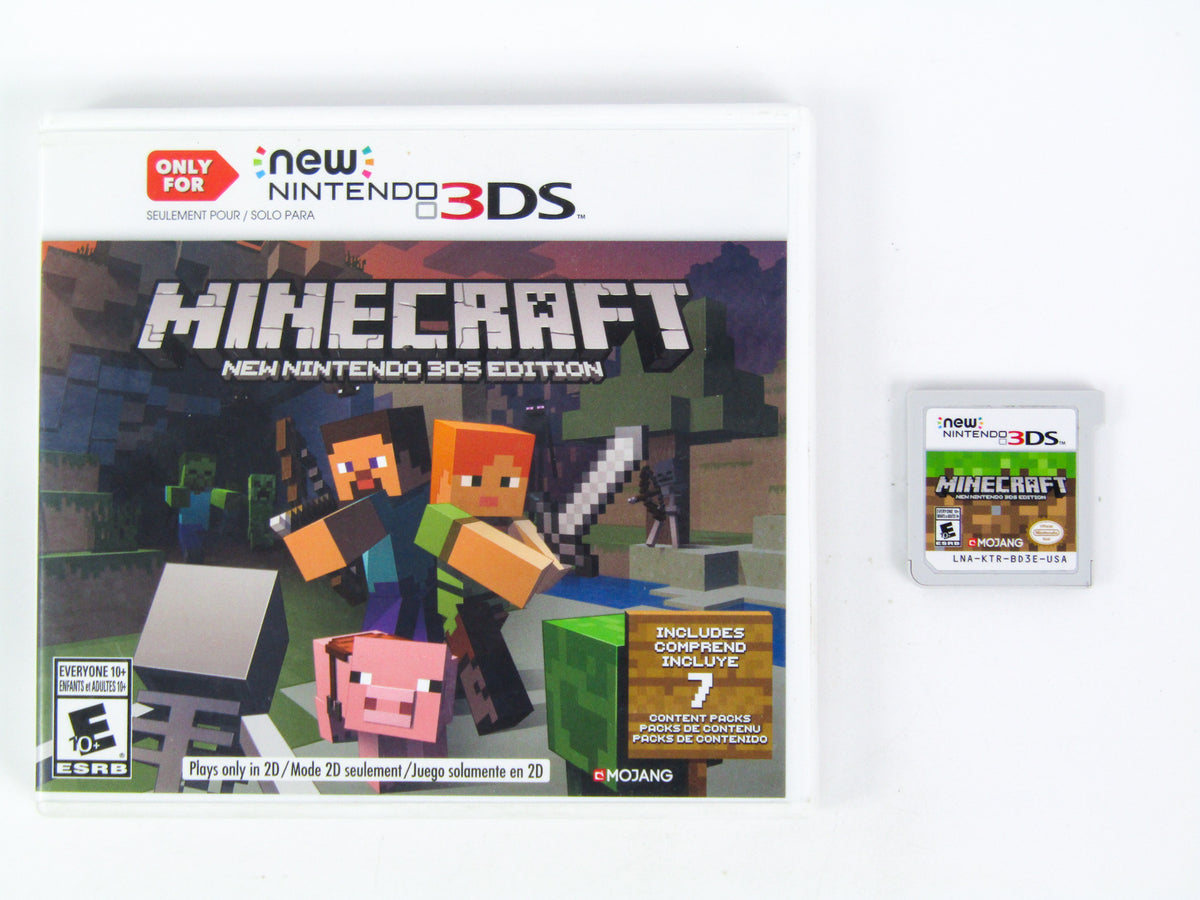 Minecraft [New Nintendo 3DS Edition] (Nintendo 3DS) – Retro MTL