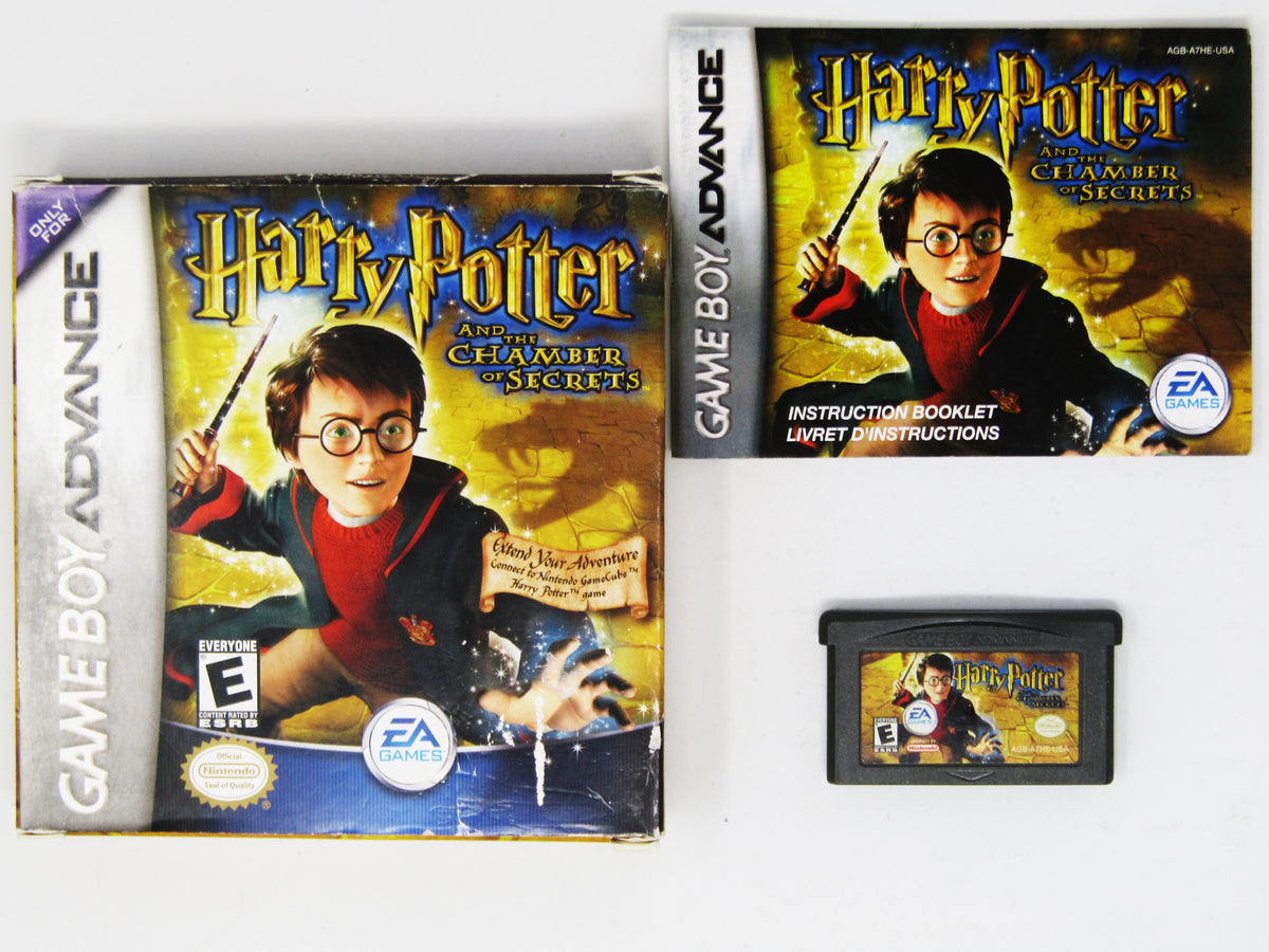 Harry Potter The Chamber of Secrets (Nintendo Game Boy Advance / GBA ...