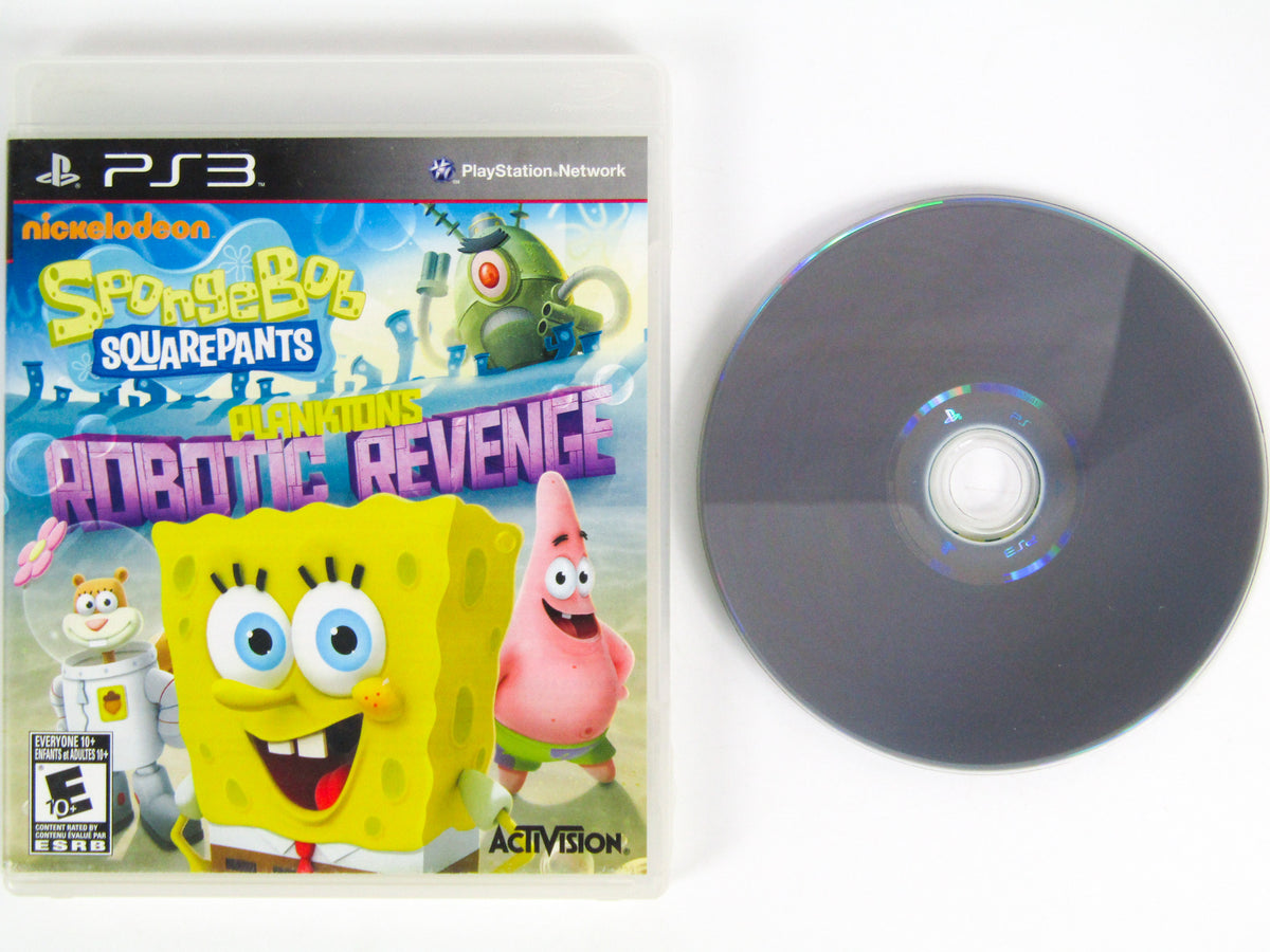 SpongeBob SquarePants: Plankton's Robotic Revenge (PlayStation 3 / PS3 ...