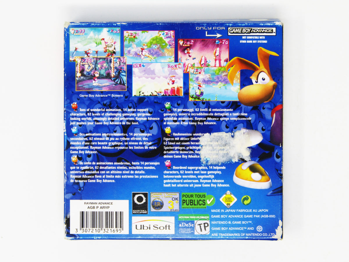 Rayman Advance [PAL] (Game Boy Advance / GBA) – RetroMTL