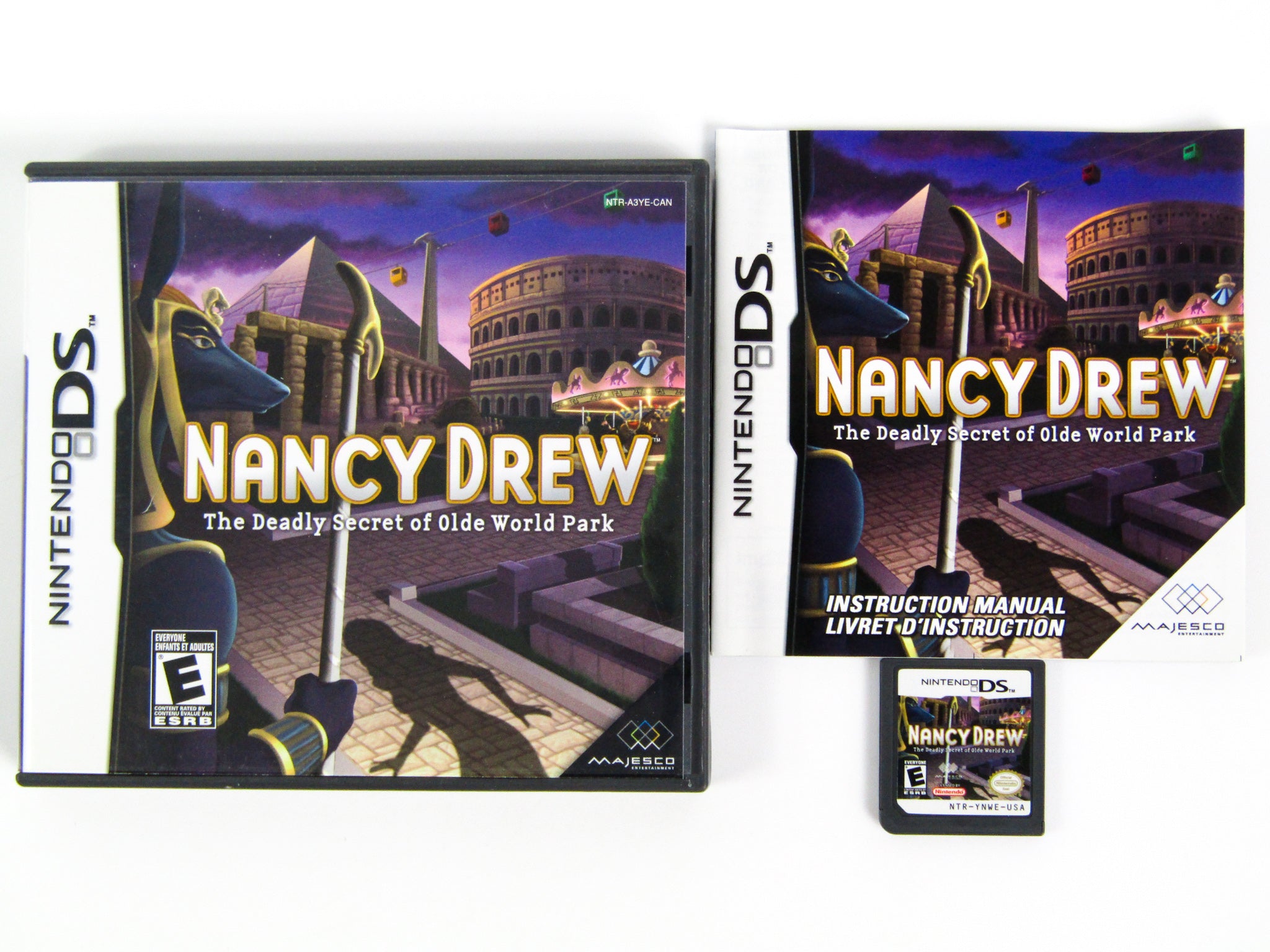 Nancy Drew The Deadly Secret Of Old World Park (Nintendo DS) – Retro MTL