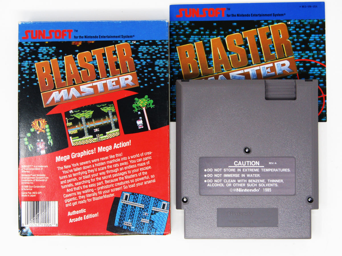 Blaster Master (Nintendo / NES) – RetroMTL