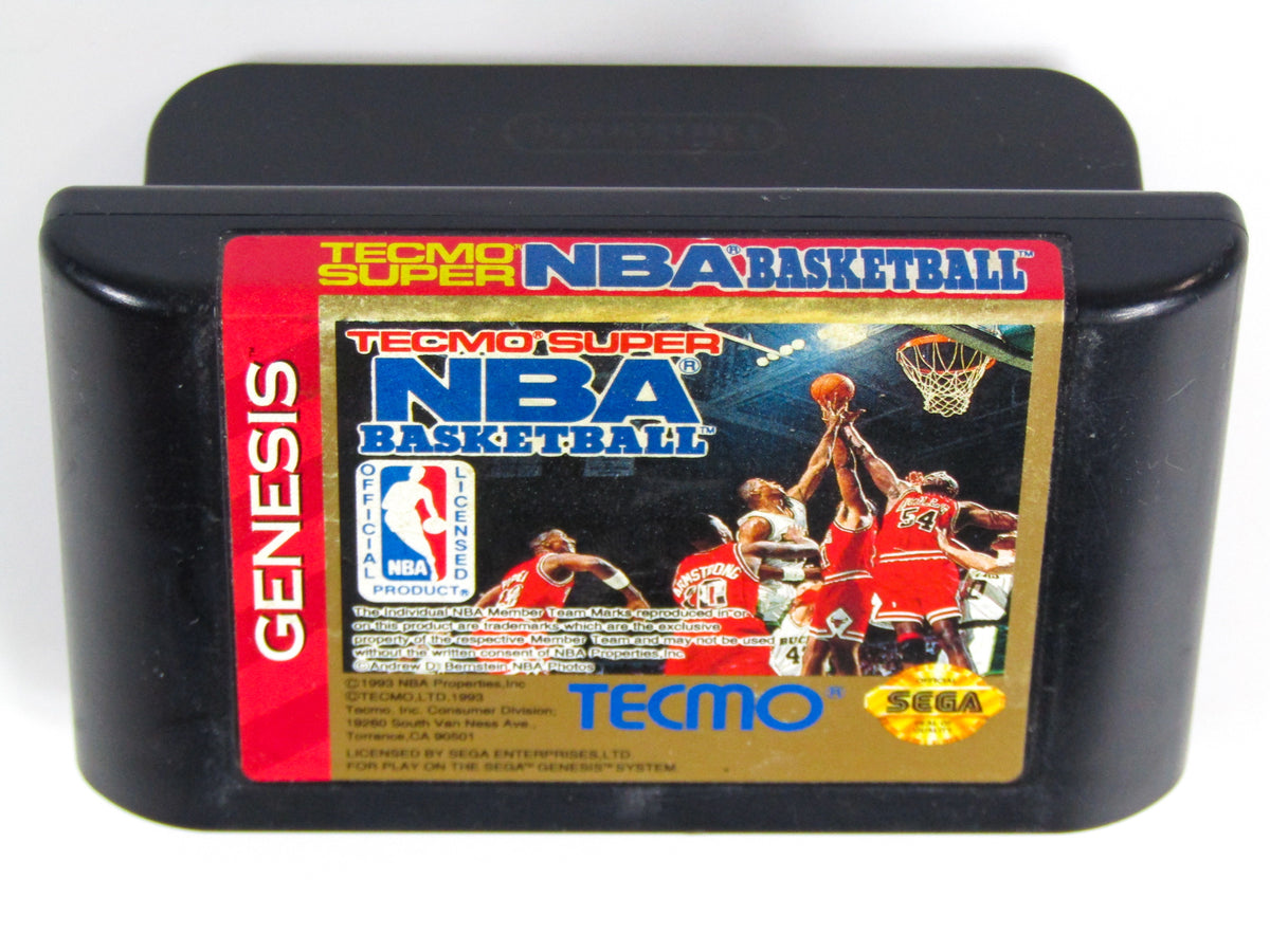 Tecmo Super NBA Basketball (Sega Genesis) – RetroMTL
