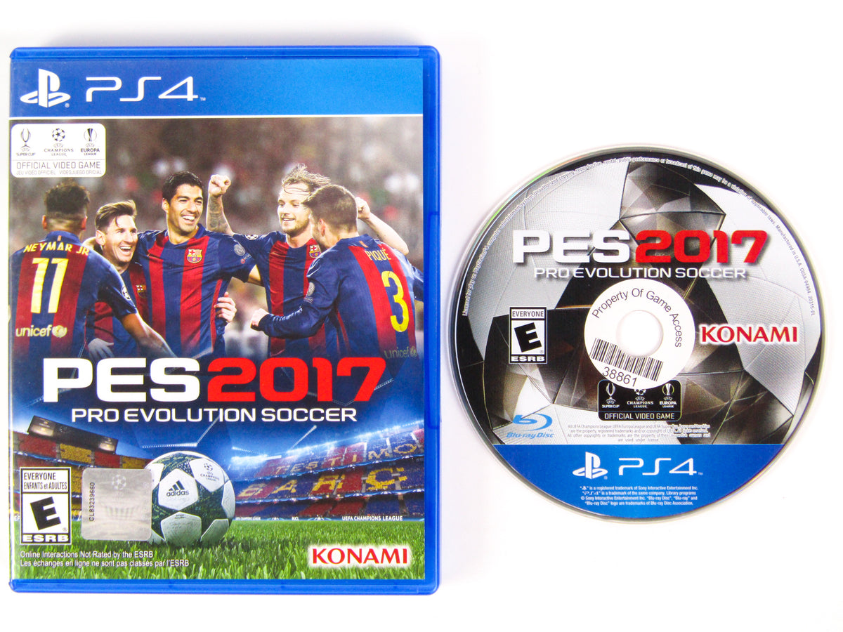 Pro Evolution Soccer 2017 (Playstation 4 / PS4) – RetroMTL