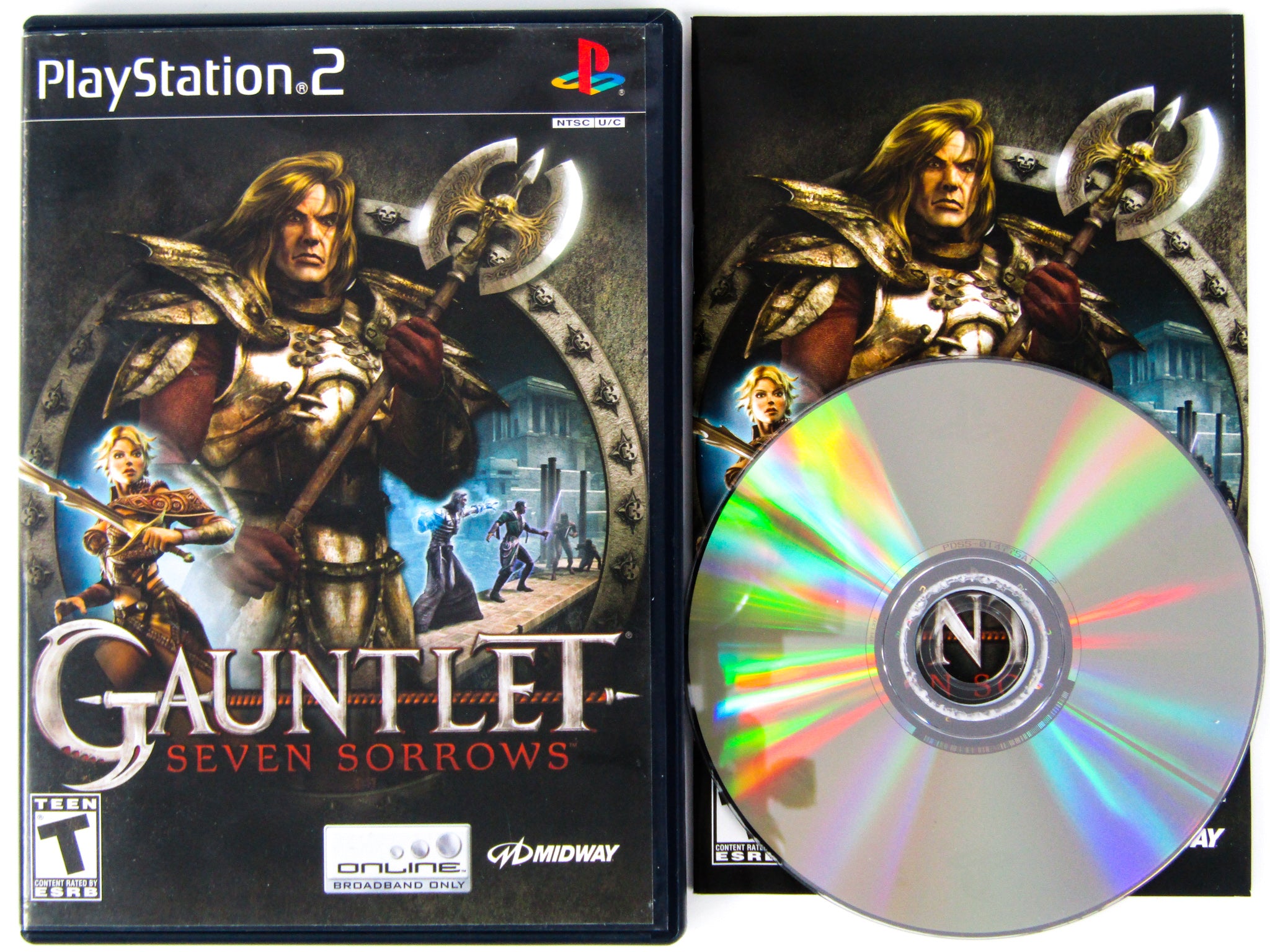 Gauntlet Seven Sorrows (PlayStation 2 / PS2) – Retro MTL
