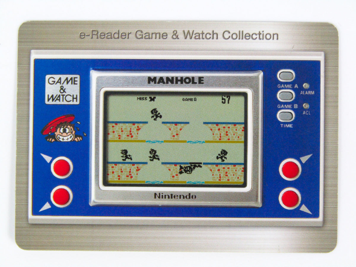 Manhole E-Reader Card (Nintendo Game Boy Advance / GBA) – Retro MTL