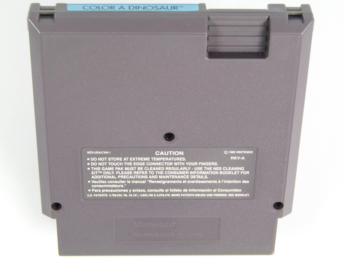 Color A Dinosaur (Nintendo / NES) – RetroMTL