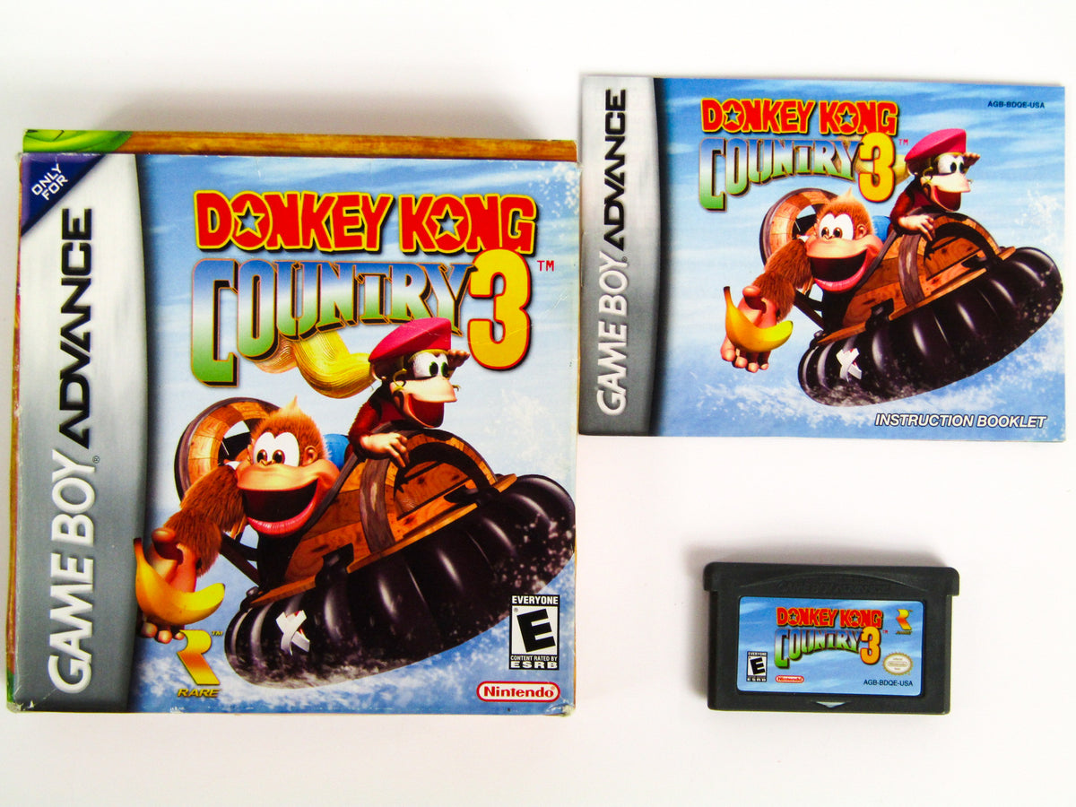 Donkey Kong Country 3 (Nintendo Game Boy Advance / GBA) – Retro MTL