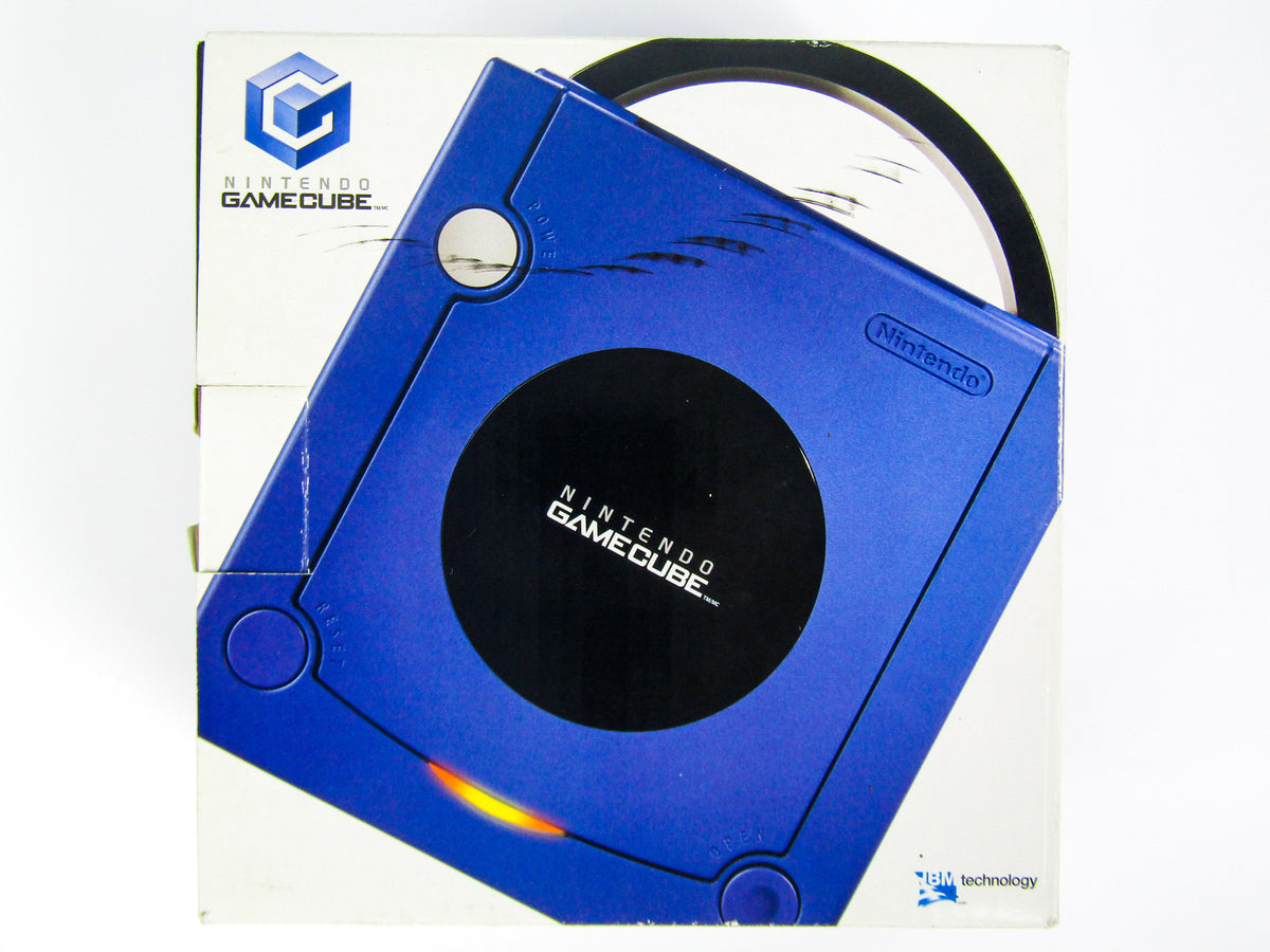 Nintendo GameCube System [DOL-001] Indigo with 1 Assorted Controller ...