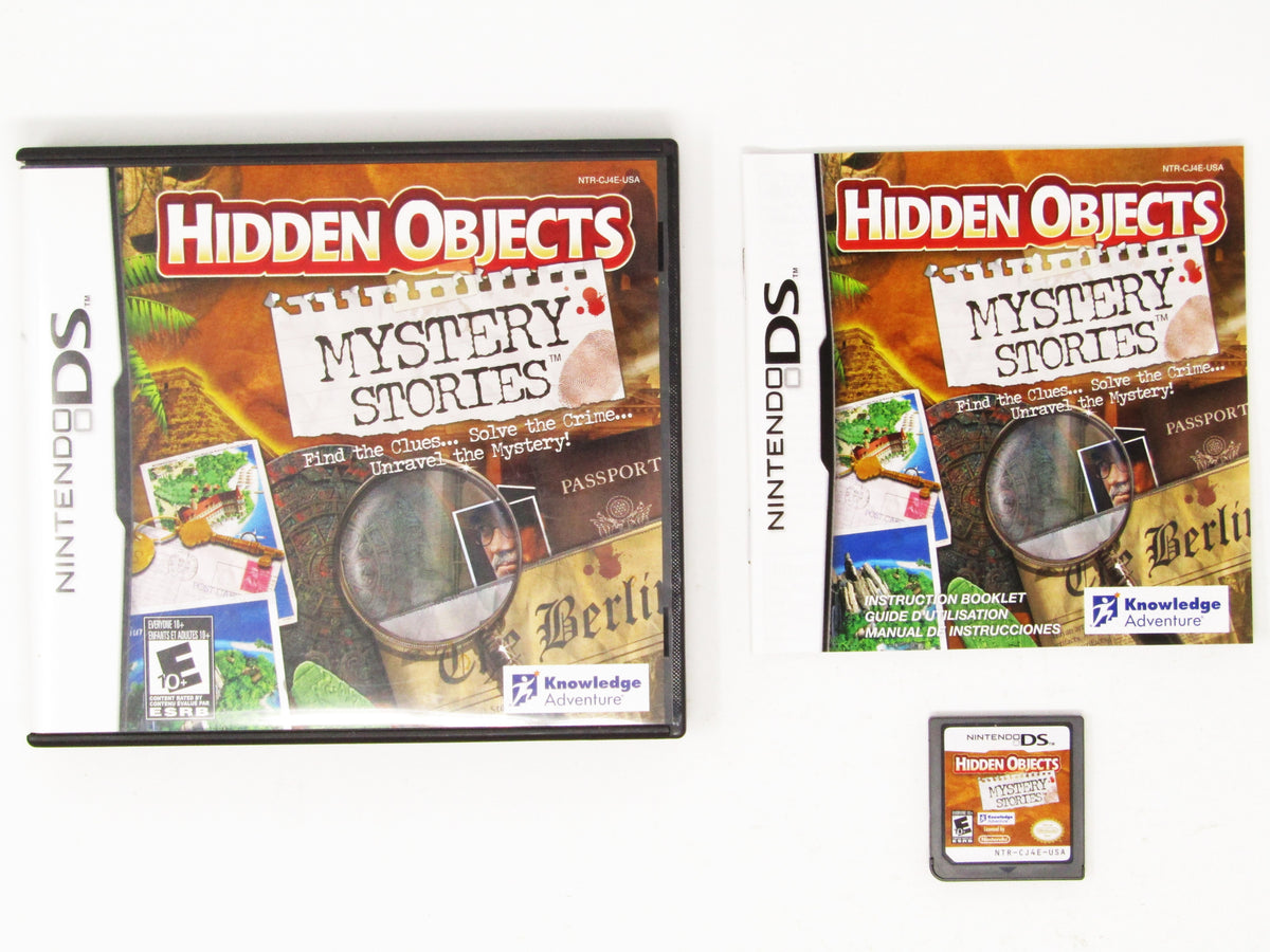 Hidden Objects: Mystery Stories (Nintendo DS) – RetroMTL