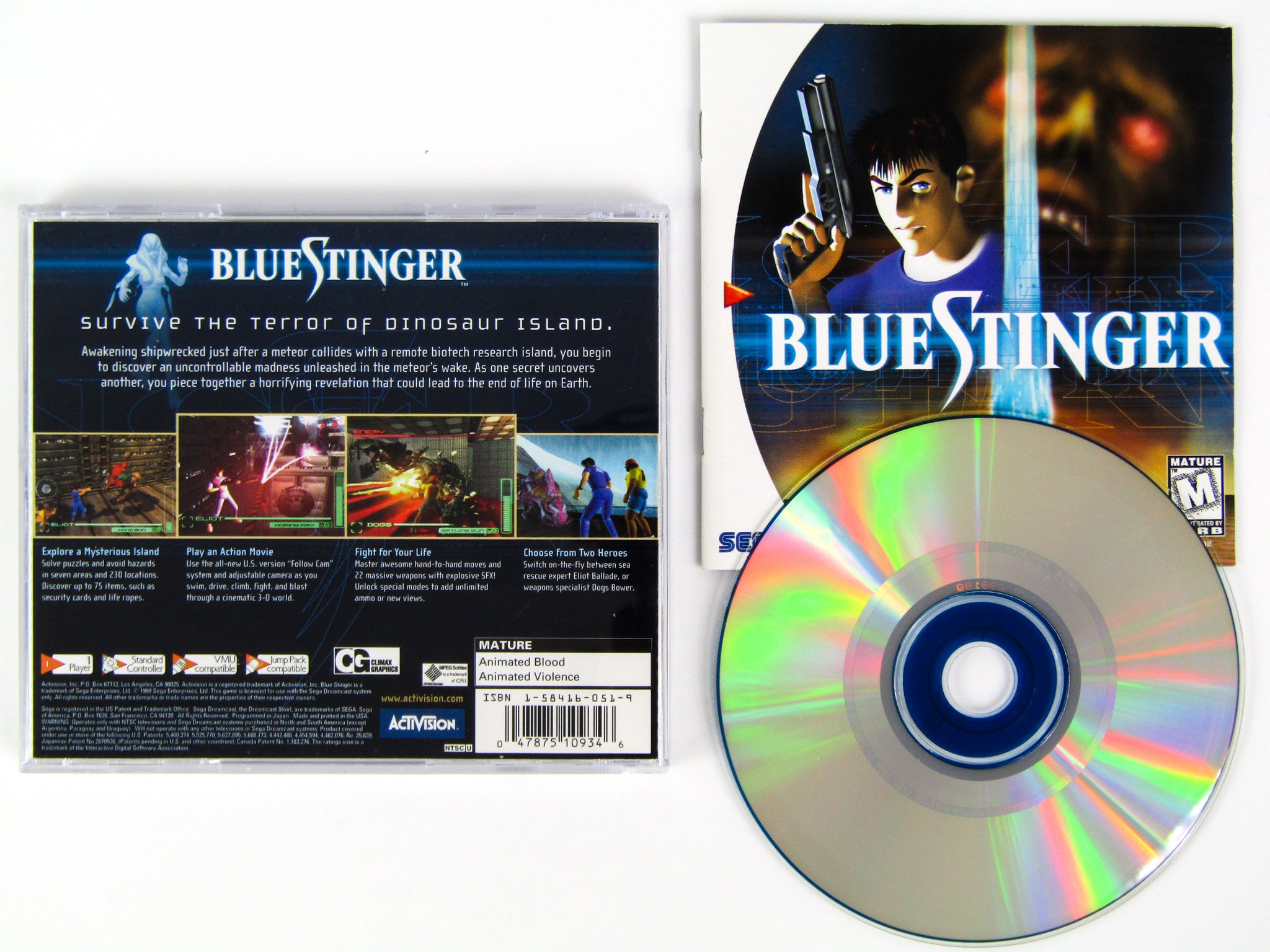 Blue Stinger (Sega Dreamcast) – Retro MTL
