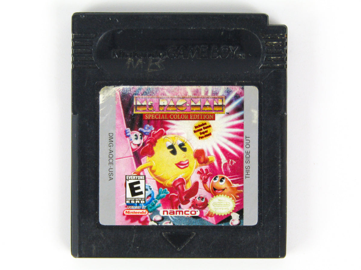 Ms. Pac-Man Special Color Edition (Nintendo Game Boy Color / GBC ...