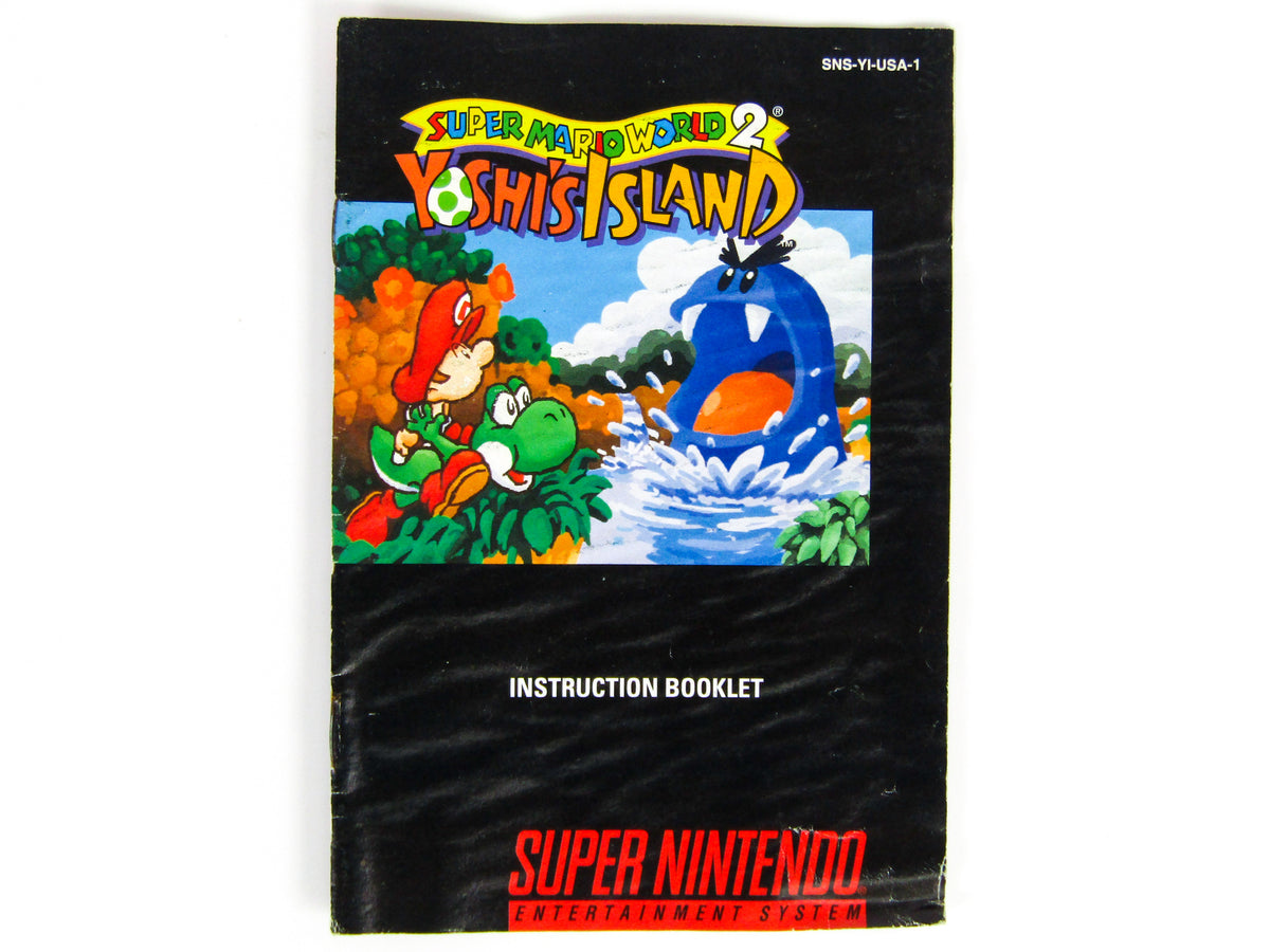 Super Mario World 2 Yoshi's Island [Manual] (Super Nintendo / SNES ...