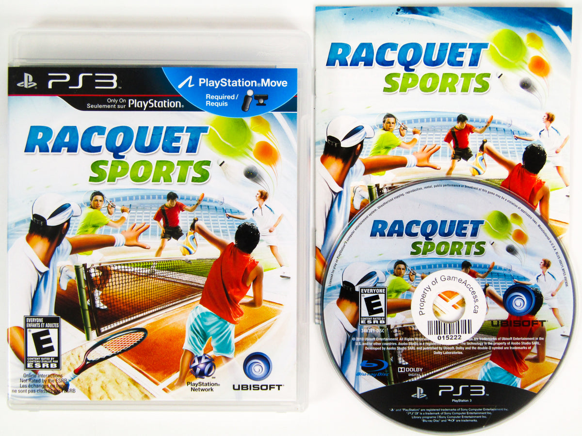 Racquet Sports (Playstation 3 / PS3) – RetroMTL