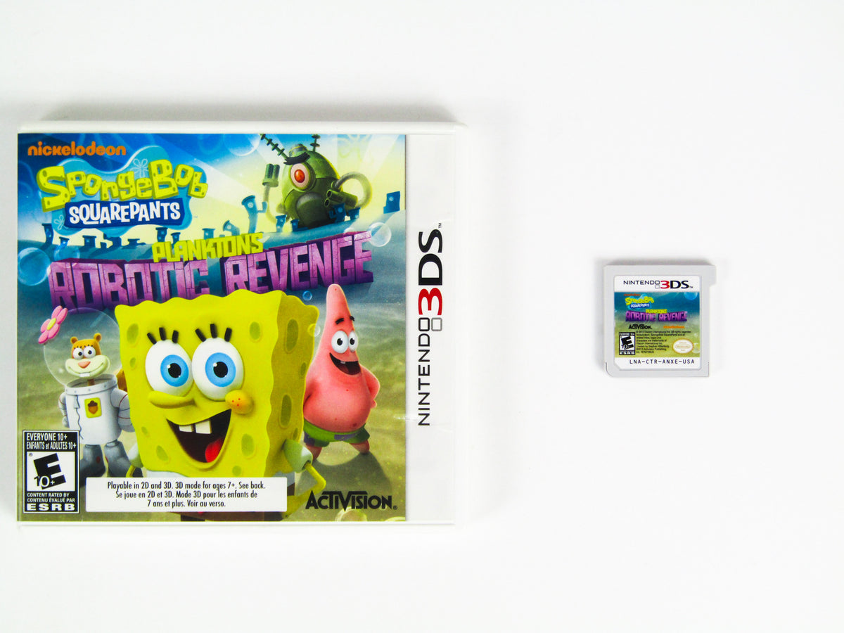 SpongeBob SquarePants: Plankton's Robotic Revenge (Nintendo 3DS ...
