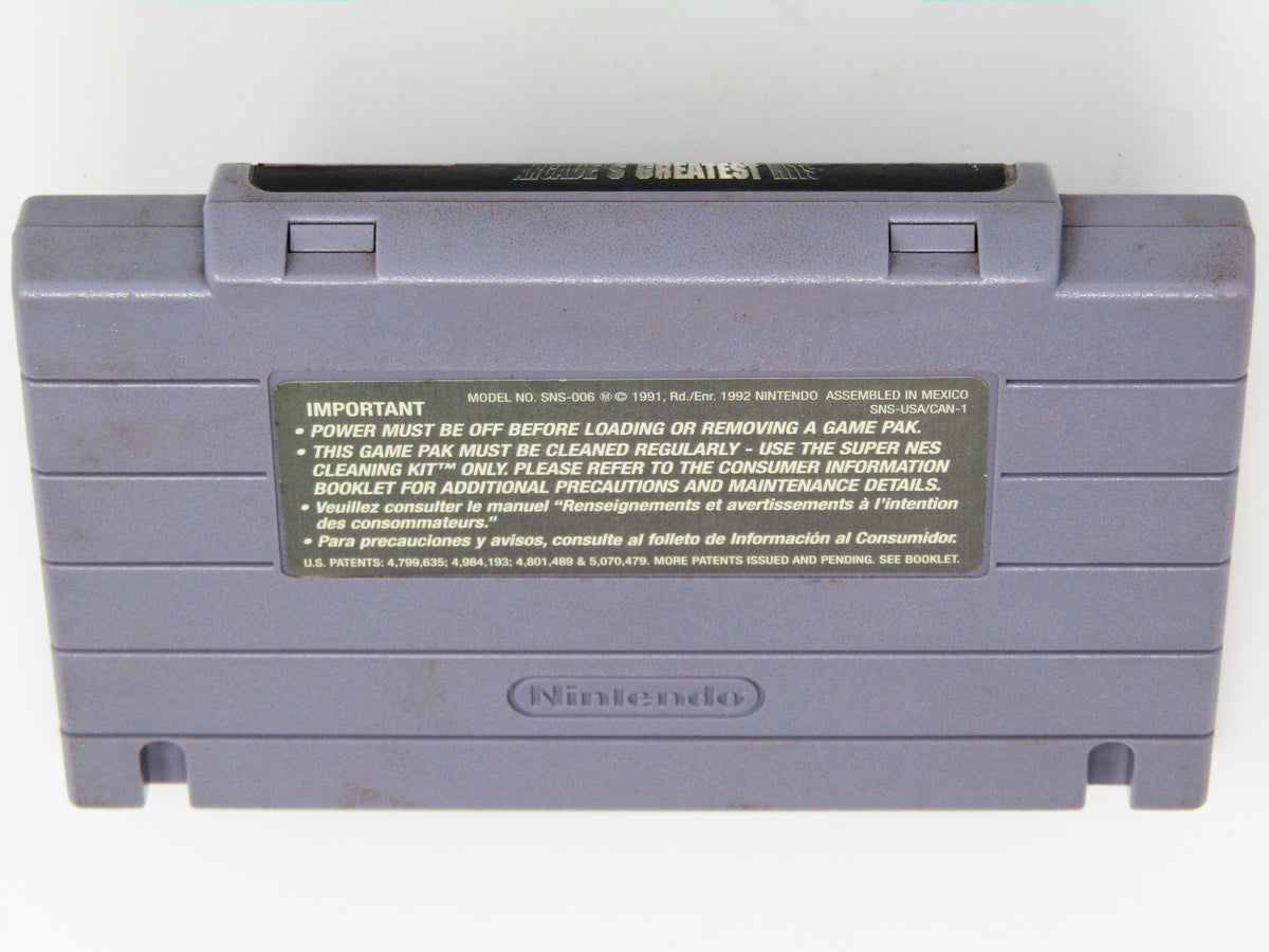 Williams Arcade's Greatest Hits (Super Nintendo / SNES) – Retro MTL