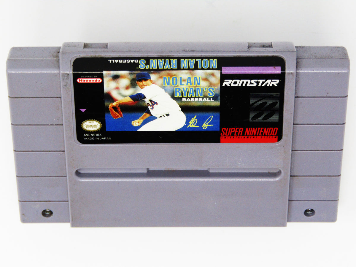 Nolan Ryan's Baseball (Super Nintendo / SNES) – Retro MTL