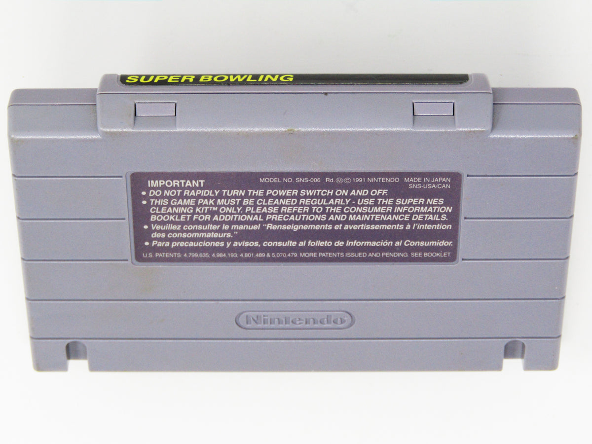 Super Bowling (Super Nintendo / SNES) – Retro MTL