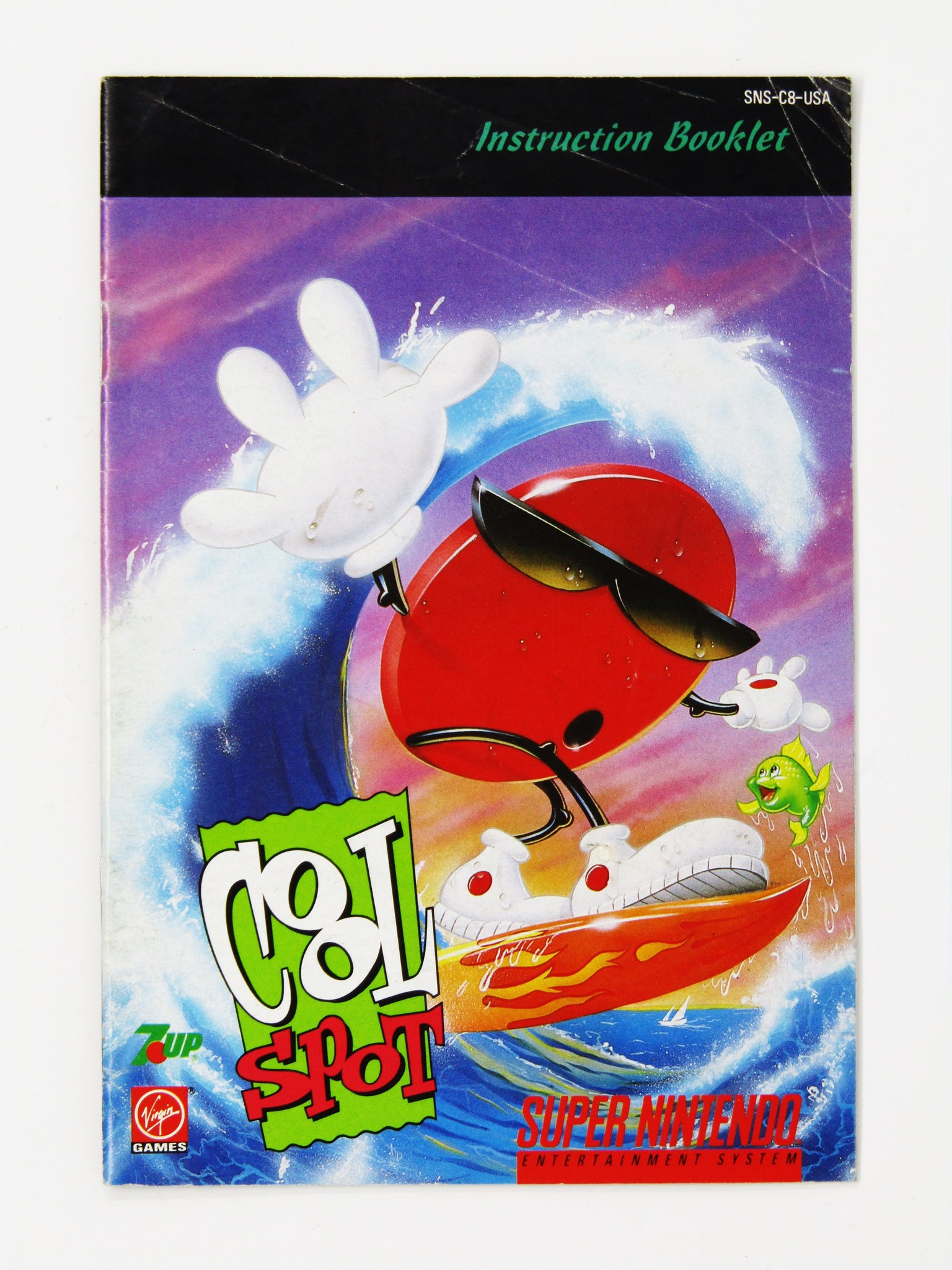 Cool Spot [Manual] (Super Nintendo / SNES) – RetroMTL