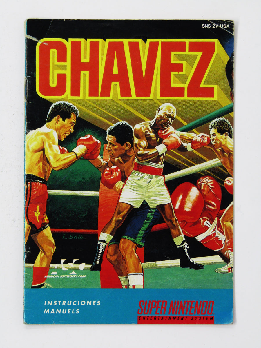 Chavez Boxing [Manual] (Super Nintendo / SNES) – Retro MTL