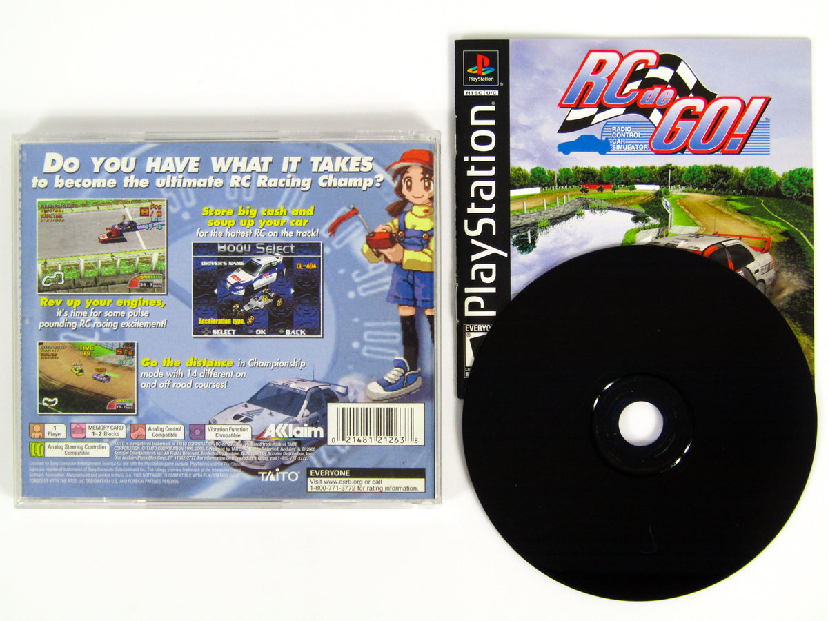 RC De Go (PlayStation / PS1) – Retro MTL