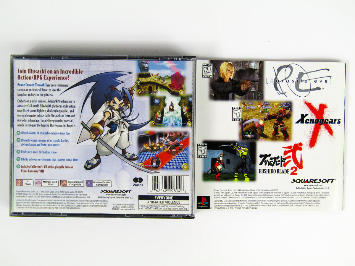 Brave Fencer Musashi (PlayStation / PS1) – Retro MTL