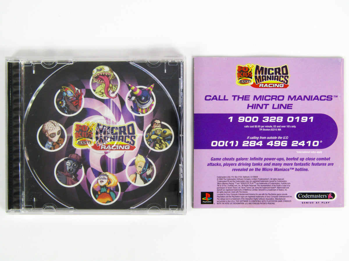 Micro Maniacs Racing (Playstation / PS1) – Retro MTL