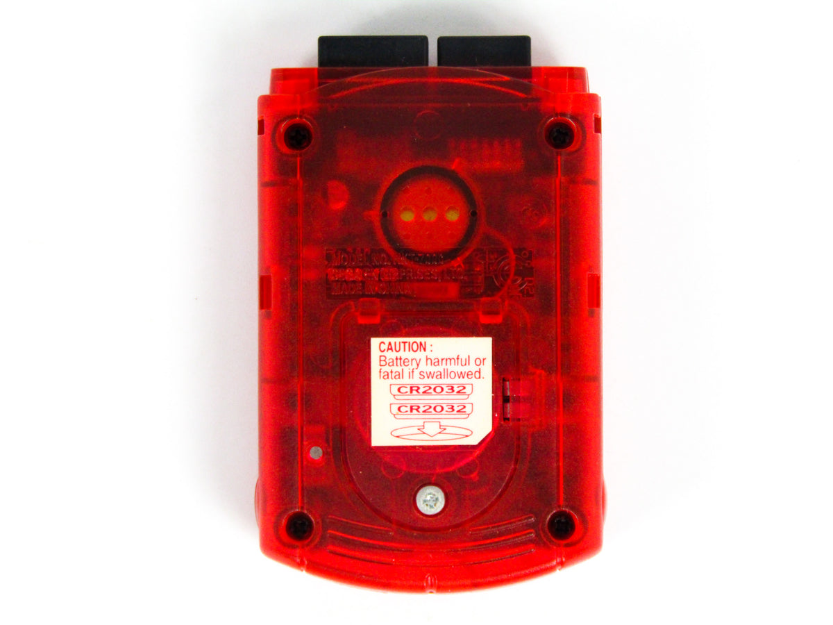 Clear Red Visual Memory Unit [VMU] (Sega Dreamcast) – RetroMTL