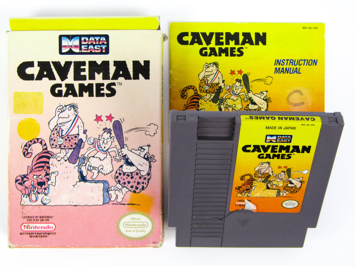 Caveman Games (Nintendo / NES) – RetroMTL