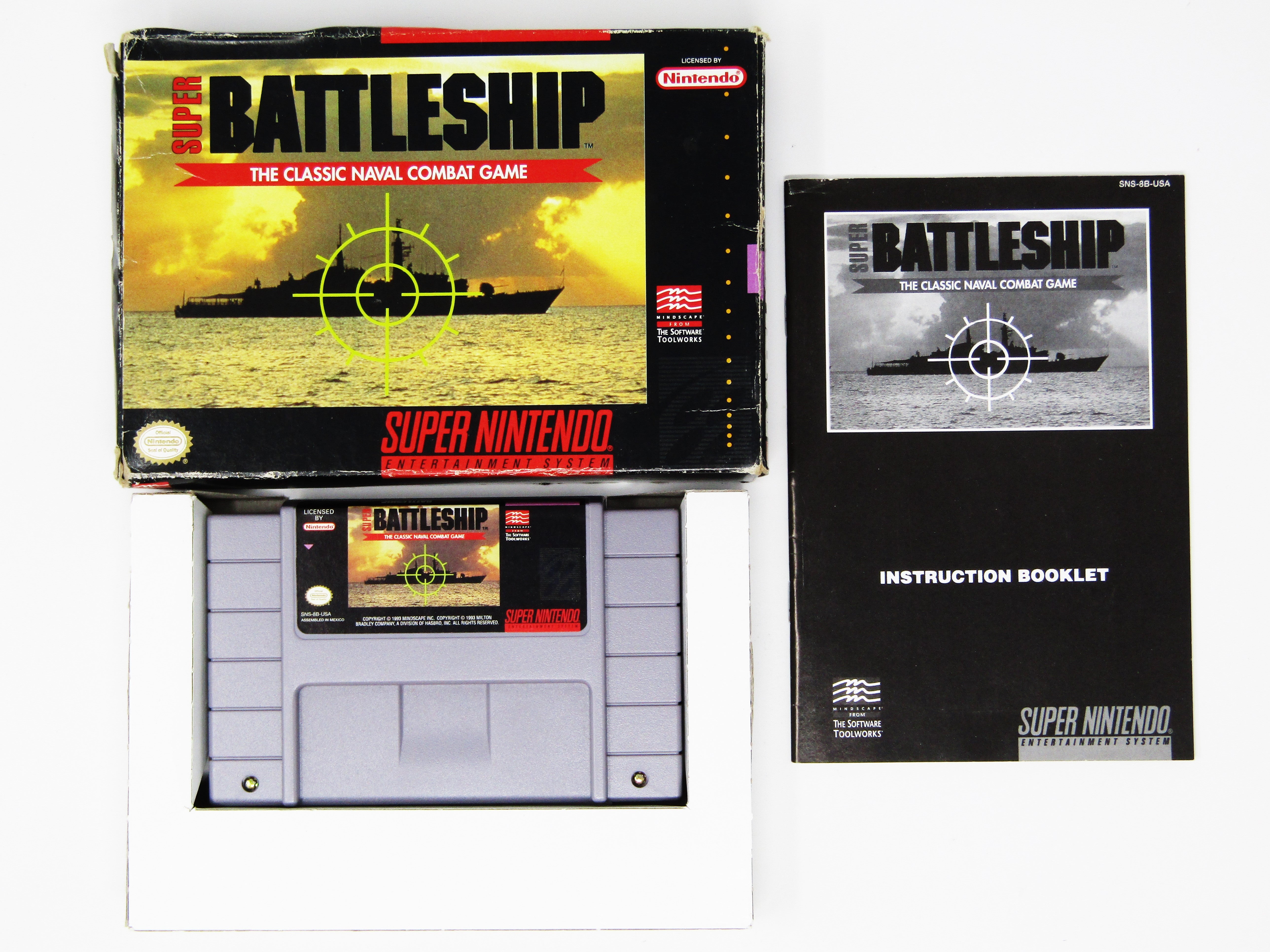 Super Battleship (Super Nintendo / SNES) – Retro MTL