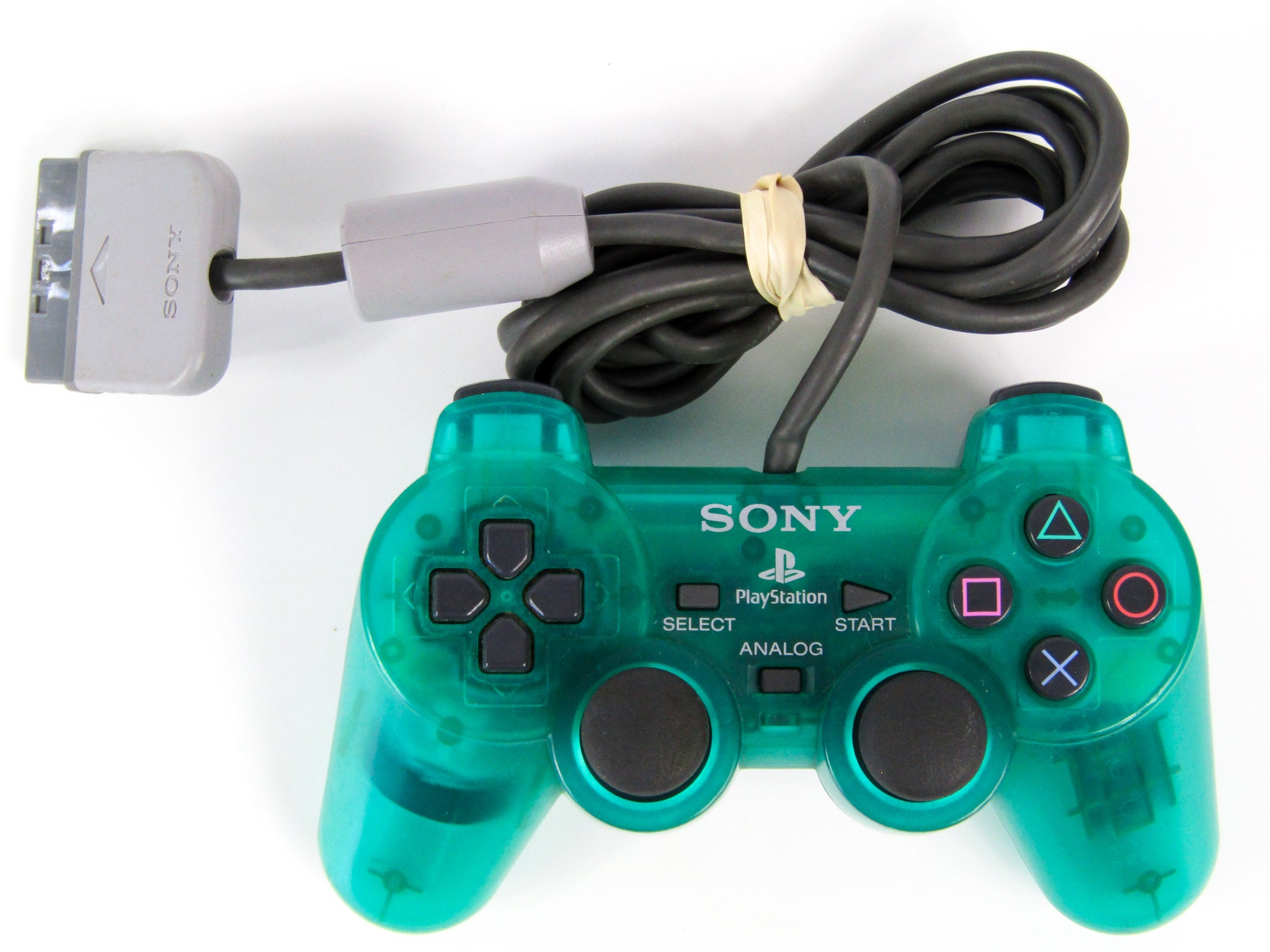 Emerald Dualshock Controller (PlayStation / PS1) – Retro MTL