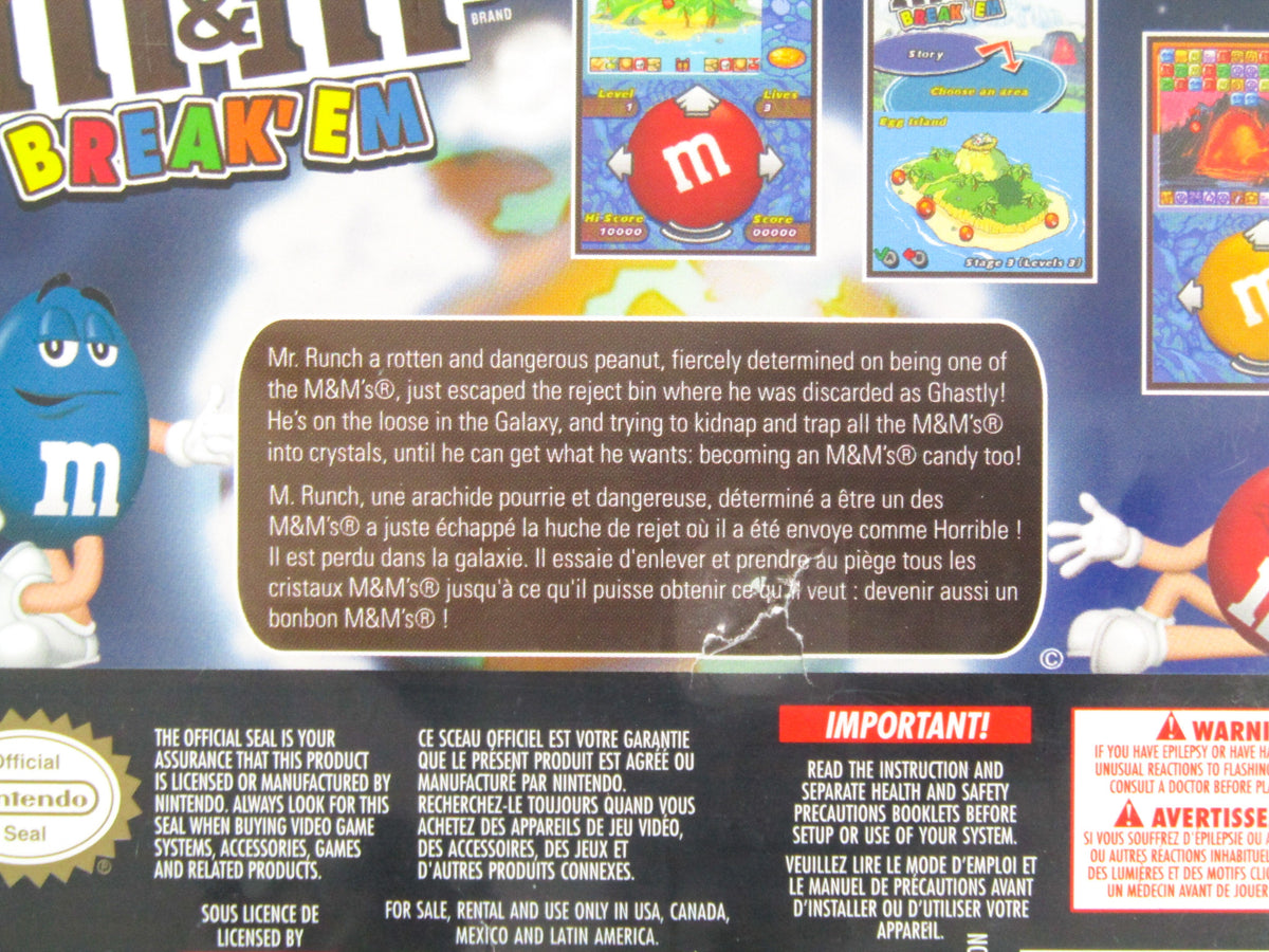 M&M's Break'Em (Nintendo DS) – Retro MTL
