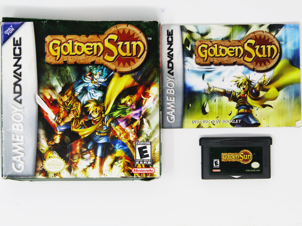 Golden Sun (Game Boy Advance / GBA) – RetroMTL