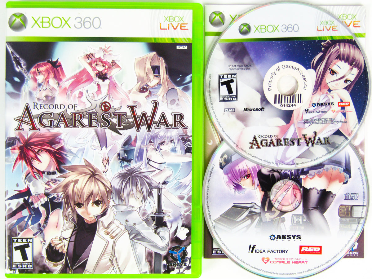 Record of Agarest War (Xbox 360) – Retro MTL
