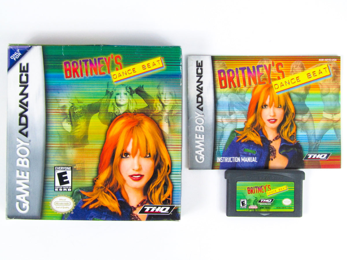 Britney's Dance Beat (Nintendo Game Boy Advance / GBA) – Retro MTL