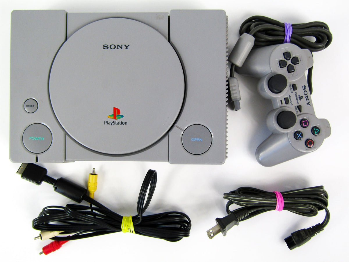PlayStation System with Dual Shock Controller [JP Import] (PS1) – Retro MTL