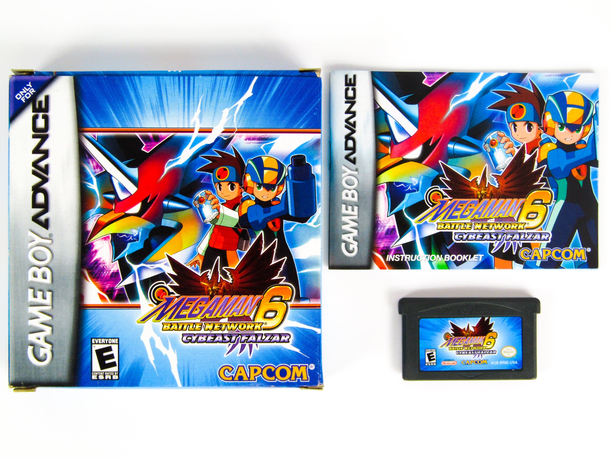 Mega Man Battle Network 6 Cybeast Falzar (Nintendo Game Boy Advance ...