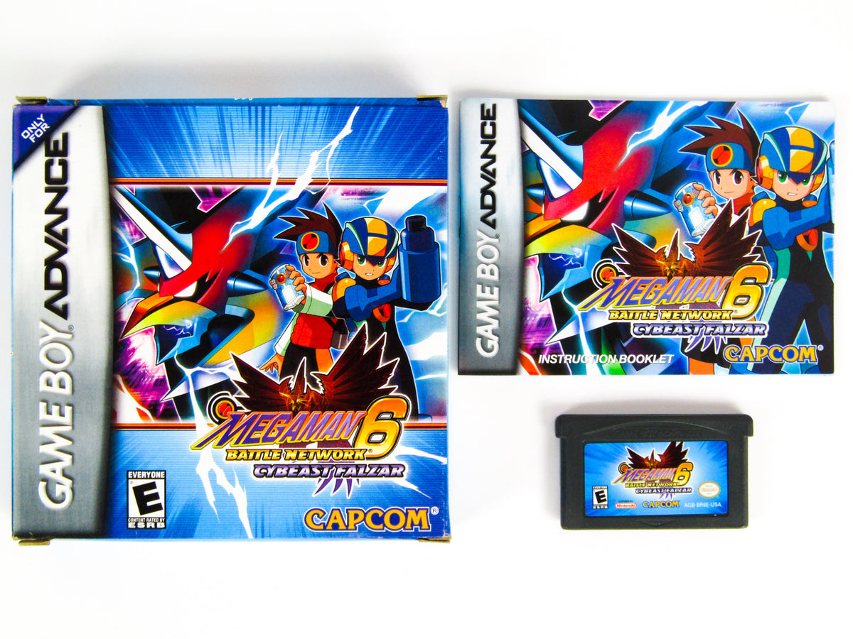 Mega Man Battle Network 6 Cybeast Falzar (Game Boy Advance / GBA ...