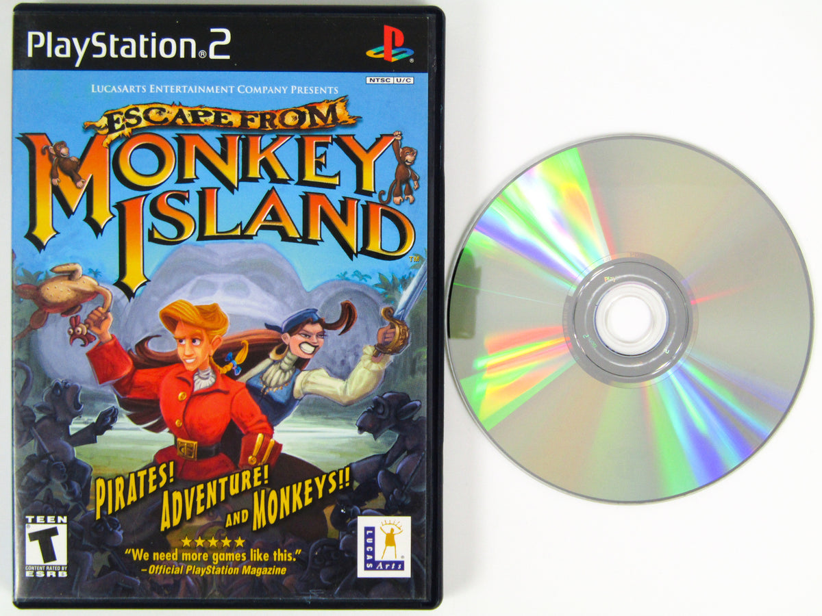 Escape from Monkey Island (Playstation 2 / PS2) – RetroMTL