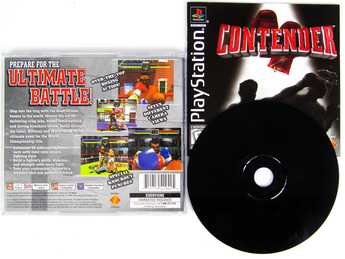 Contender (PlayStation / PS1) – Retro MTL