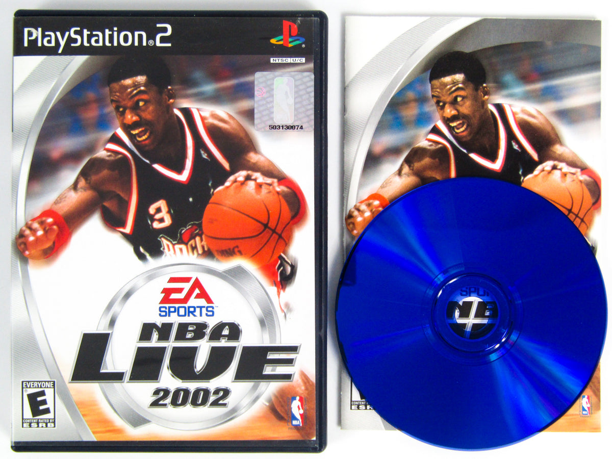 NBA Live 2002 (Playstation 2 / PS2) – RetroMTL