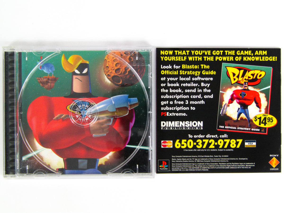 Blasto (Playstation / PS1) – RetroMTL