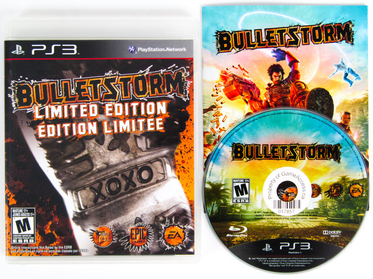 Bulletstorm [Limited Edition] (Playstation 3 / PS3) – RetroMTL