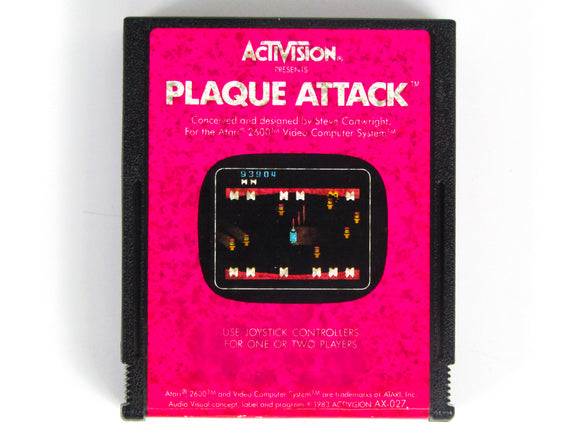 Plaque Attack [Picture Label] (Atari 2600) – RetroMTL