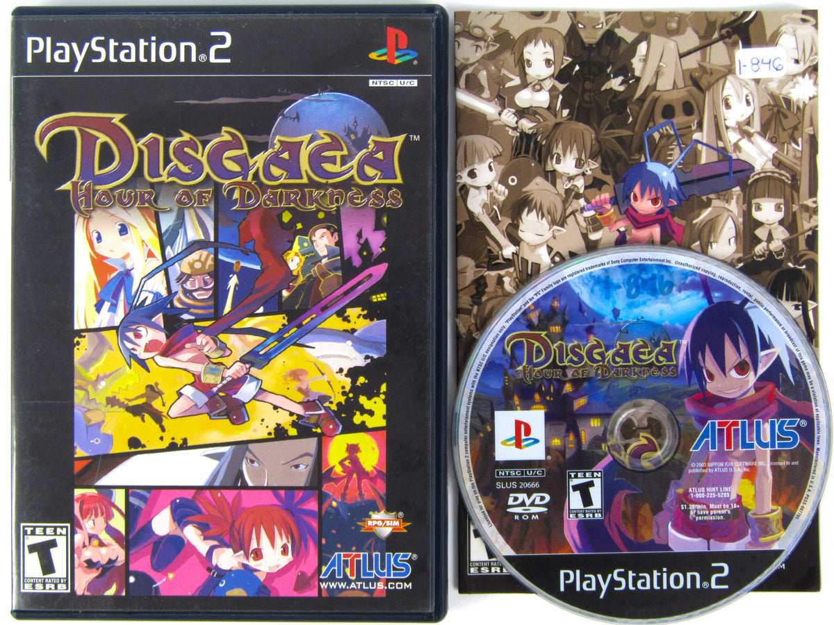 Disgaea Hour Of Darkness (Playstation 2 / PS2) – Retro MTL
