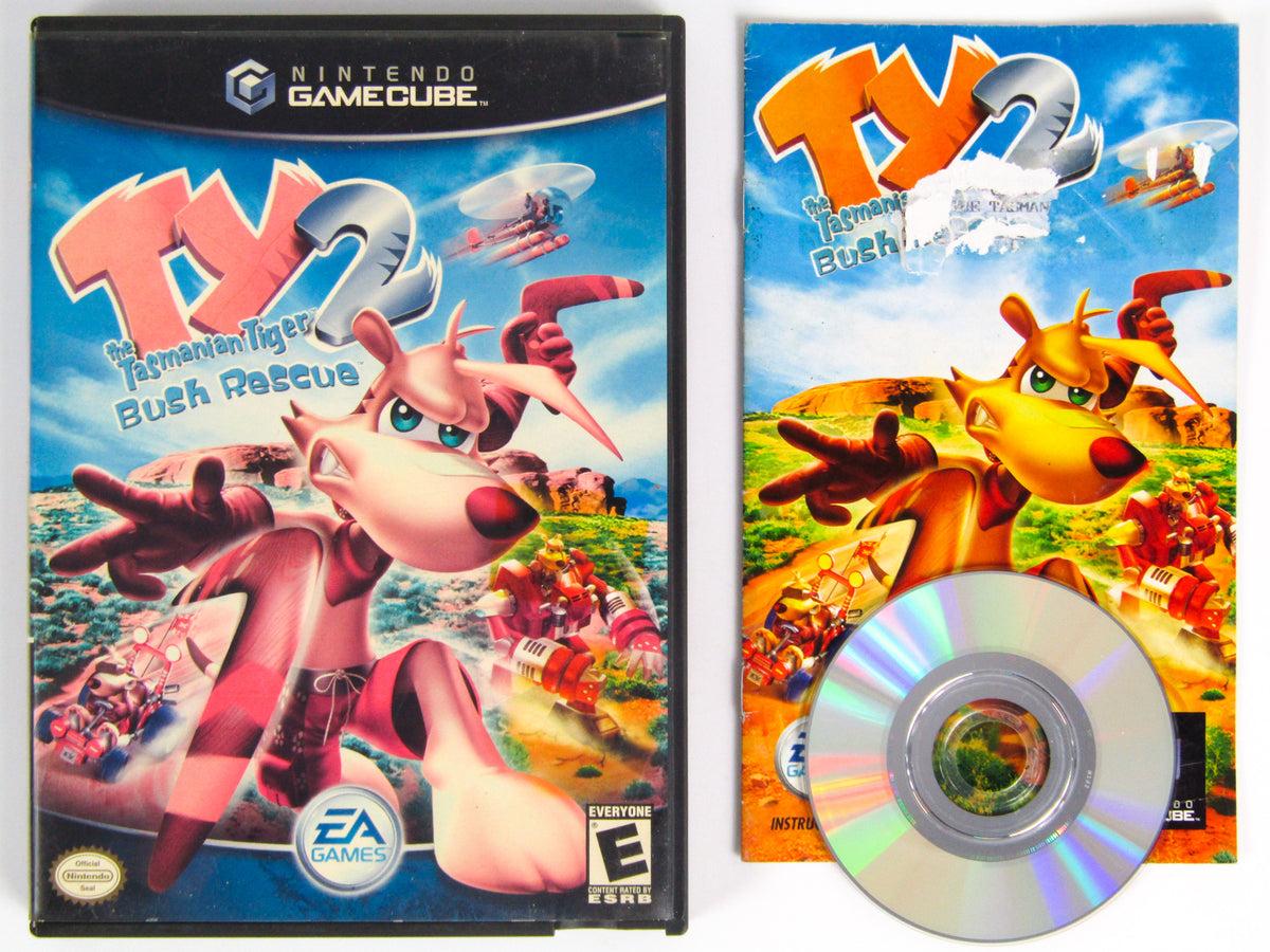 Ty the Tasmanian Tiger 2 Bush Rescue (Nintendo Gamecube) – RetroMTL