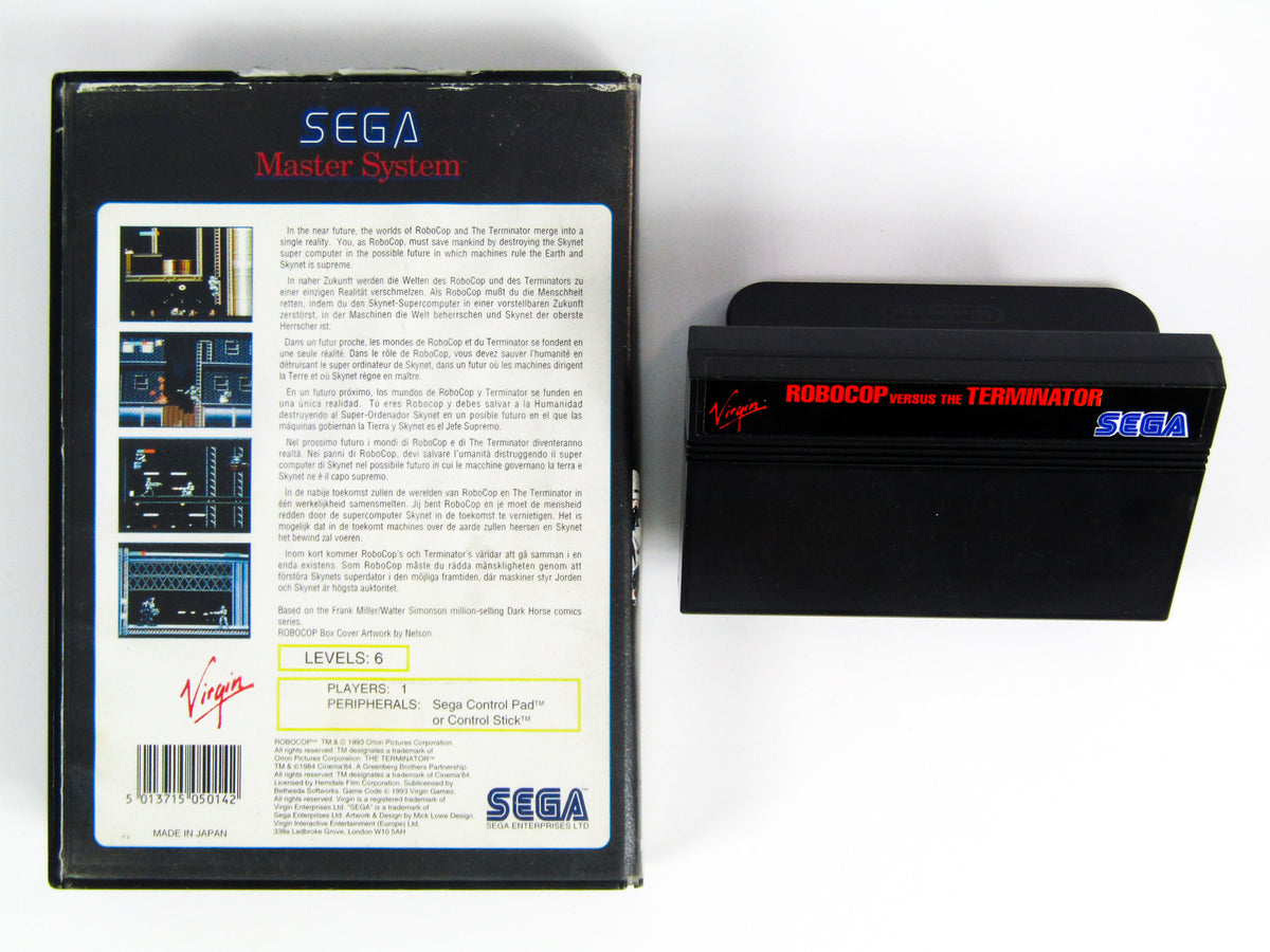 Robocop Vs The Terminator [PAL] (Sega Master System) – RetroMTL