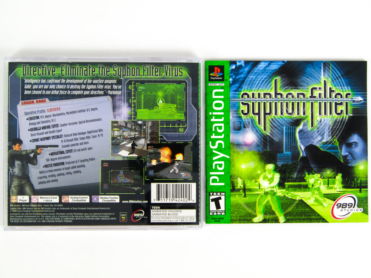 Syphon Filter [Greatest Hits] (Playstation / PS1) – RetroMTL