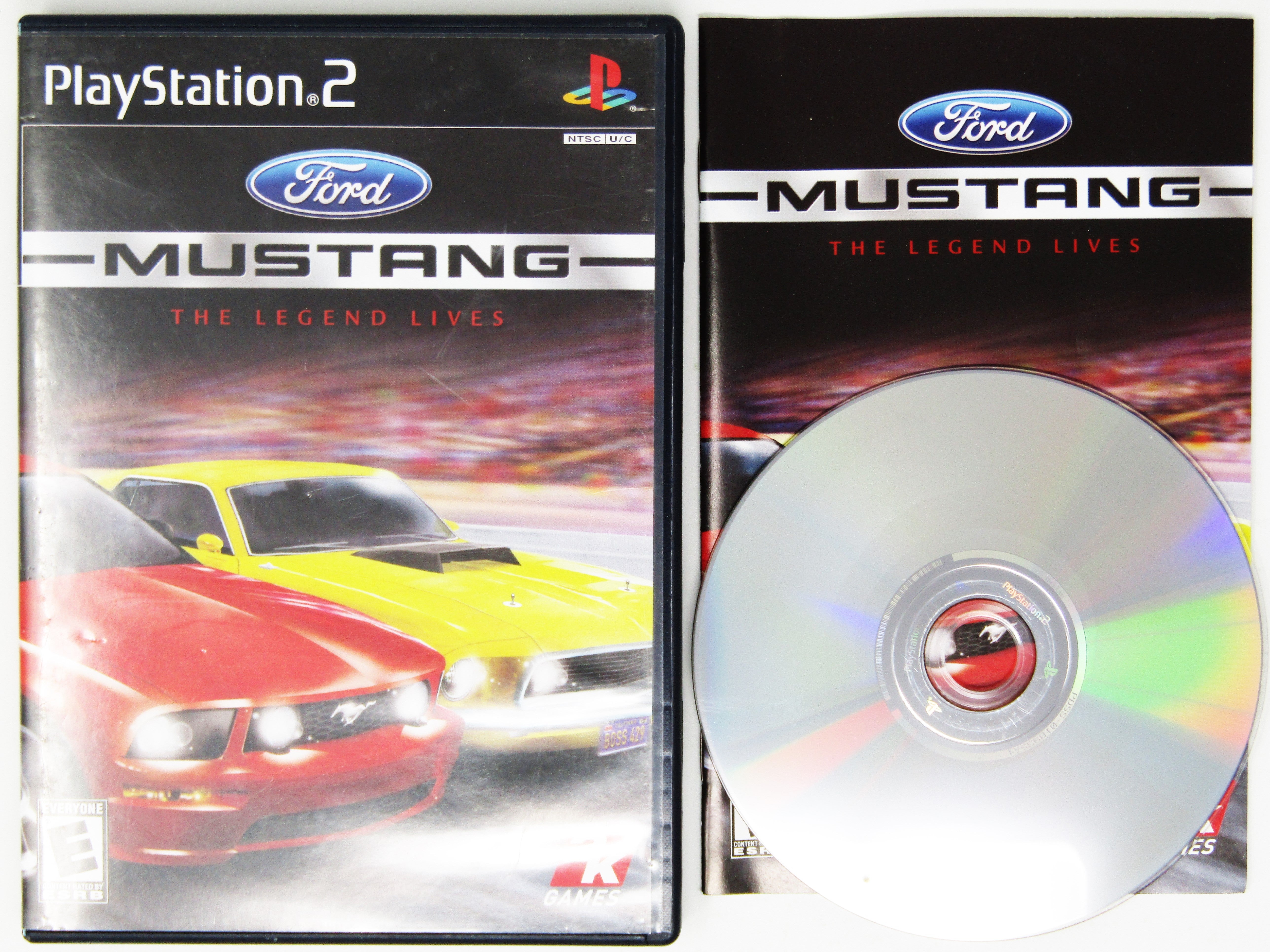 Ford Mustang The Legend Lives (PlayStation 2 / PS2) – Retro MTL